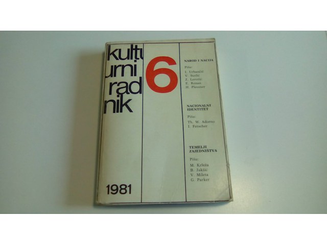 Kulturni radnik 6  1981.