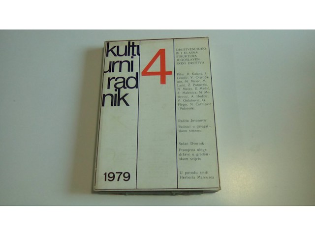 Kulturni radnik 4  1979.