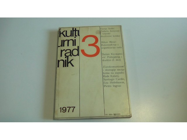 Kulturni radnik 3  1977.