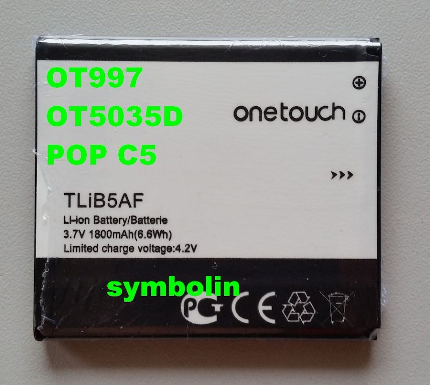 BATERIJA TLIB5AF ZA ALCATEL OT-997, OT-5035, POP C5