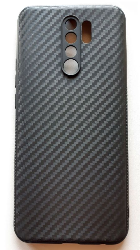 TPU 0.3mm CARBON maska za Xiaomi Redmi 9 2020 (6.53") crna