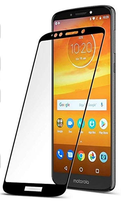 Zaštitno, kaljeno staklo 5D Full Glue za Motorola Moto E5, Moto G6 Play (5.7") 2017