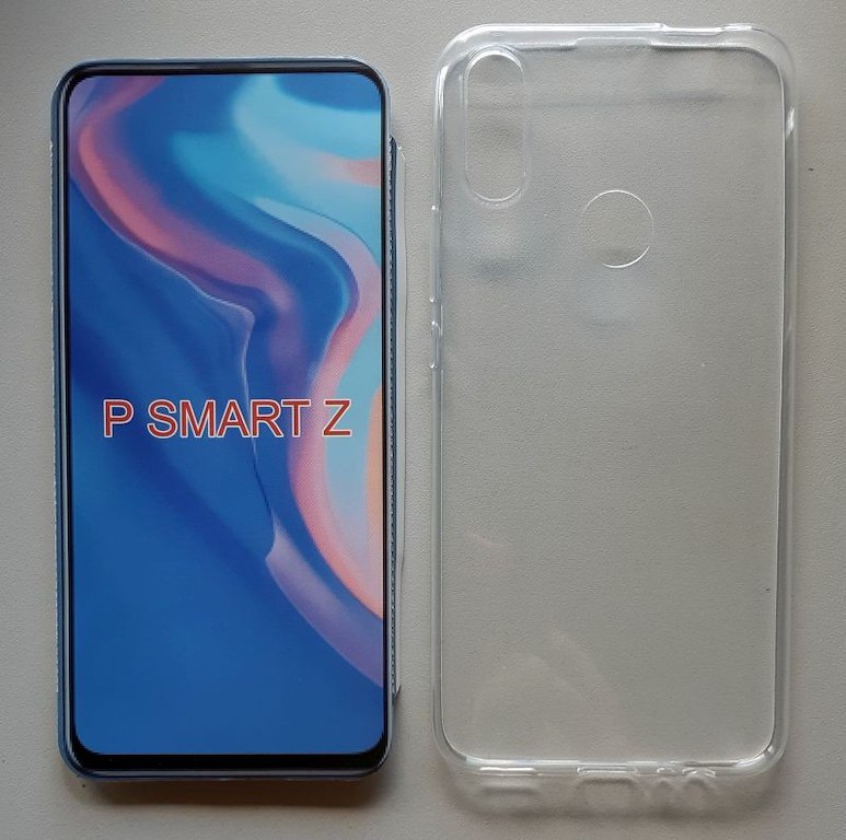 TPU maska 0.3mm ultra tanka za Huawei P Smart Z 2019, Honor 9X, Y9 Prime 2019 (6.59") providna