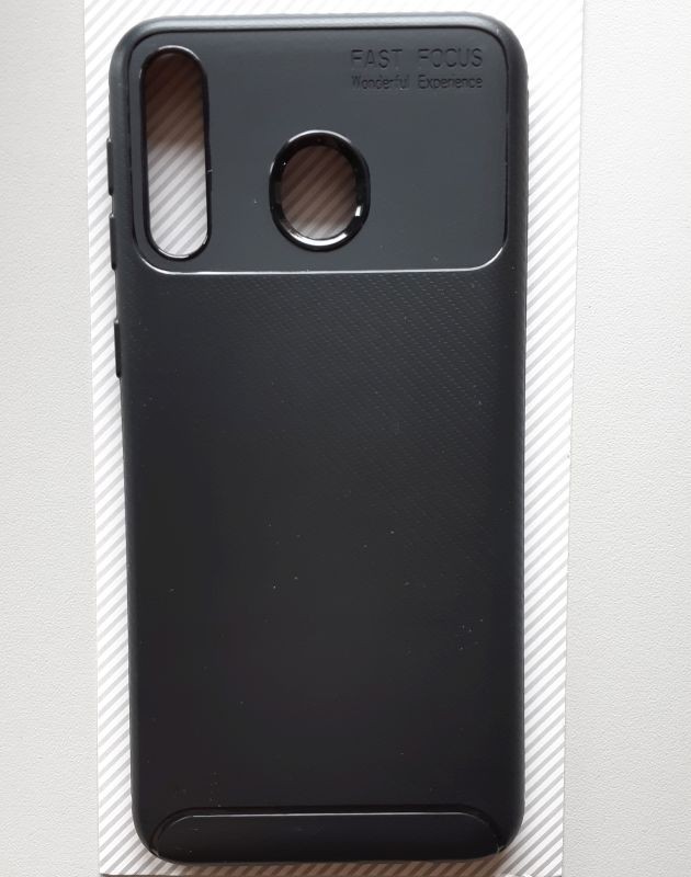 TPU maska CARBON za Samsung Galaxy M30 2019 (6.4") crna