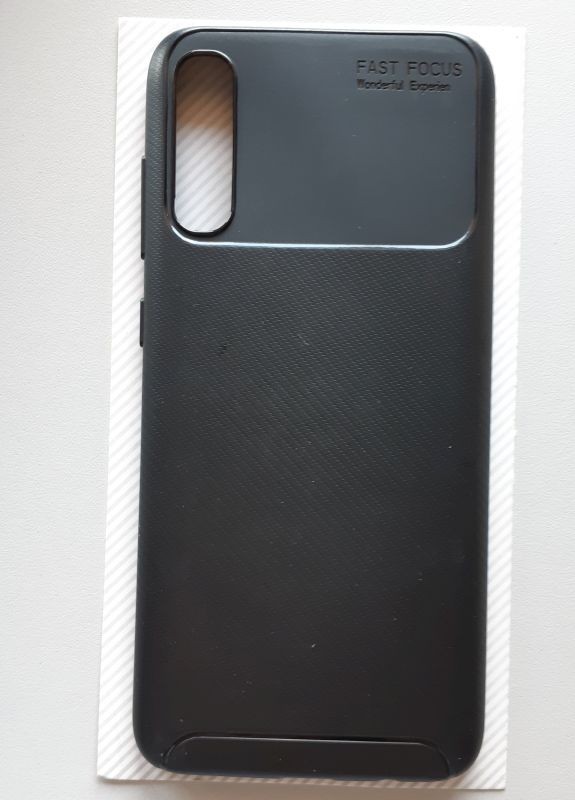 maska tipa CARBON za Samsung SM-A705F Galaxy A70 2019 (6.7") crna