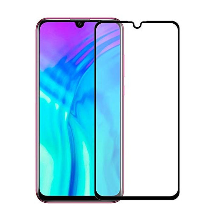 Zaštitno staklo 5D FULL GLUE za Huawei Honor 8A, Y6 Pro 2019 (6.09") crni rubovi