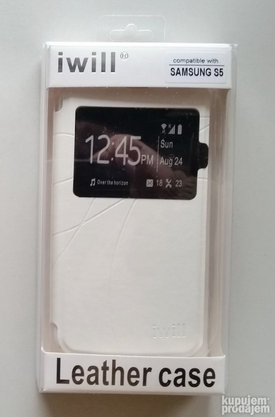Futrola preklopna s većim prozorčićem za Samsung G900F Galaxy S5 DSS511