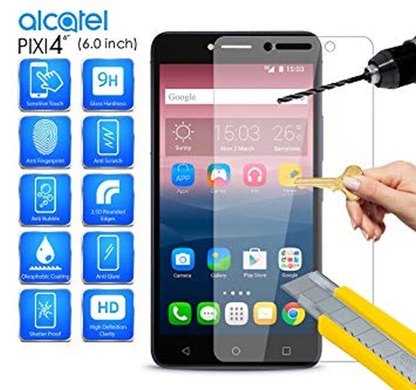 Zaštitno Kaljeno staklo Tempered Glas za Alcatel Pixi 4 (6) 3G 2016, OT-9001