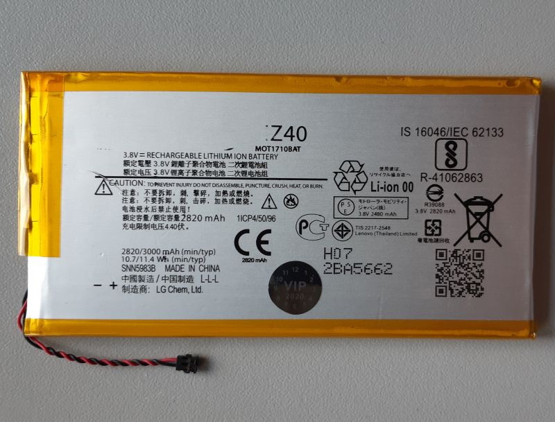 Baterija HZ40 za Motorola Moto Z2 Play