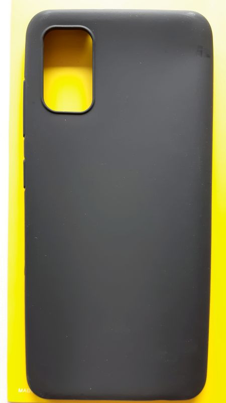 TPU MASKA PUDDING ZA SAMSUNG SM-A415F, GALAXY A41 2020 (6.7") CRNA