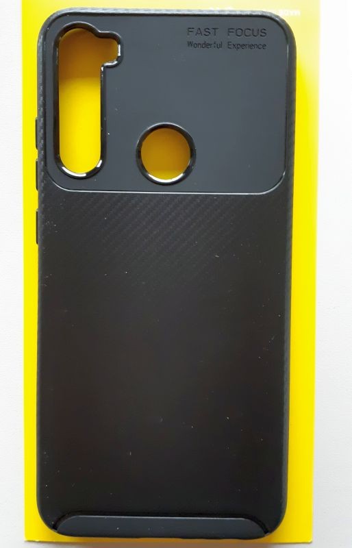 TPU maska CARBON za Xiaomi REDMI Note 8 2019 (6.3") crna