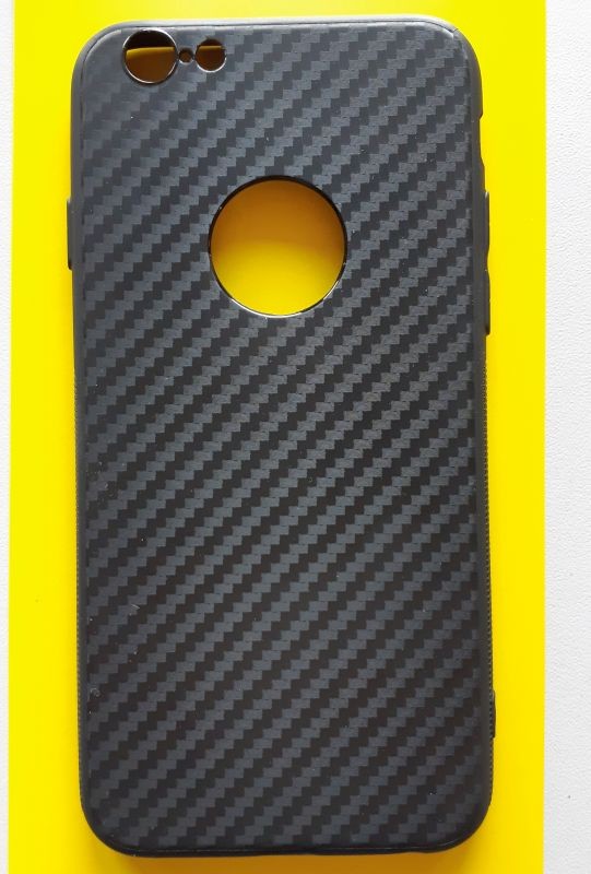 TPU maska CARBON 0.3mm ultra tanka za iPhone 6 (4.7") crna