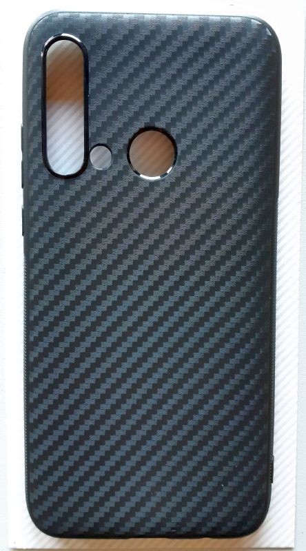 TPU maska 0,3mm CARBON za Huawei P20 Lite 2019 (6.4") crna