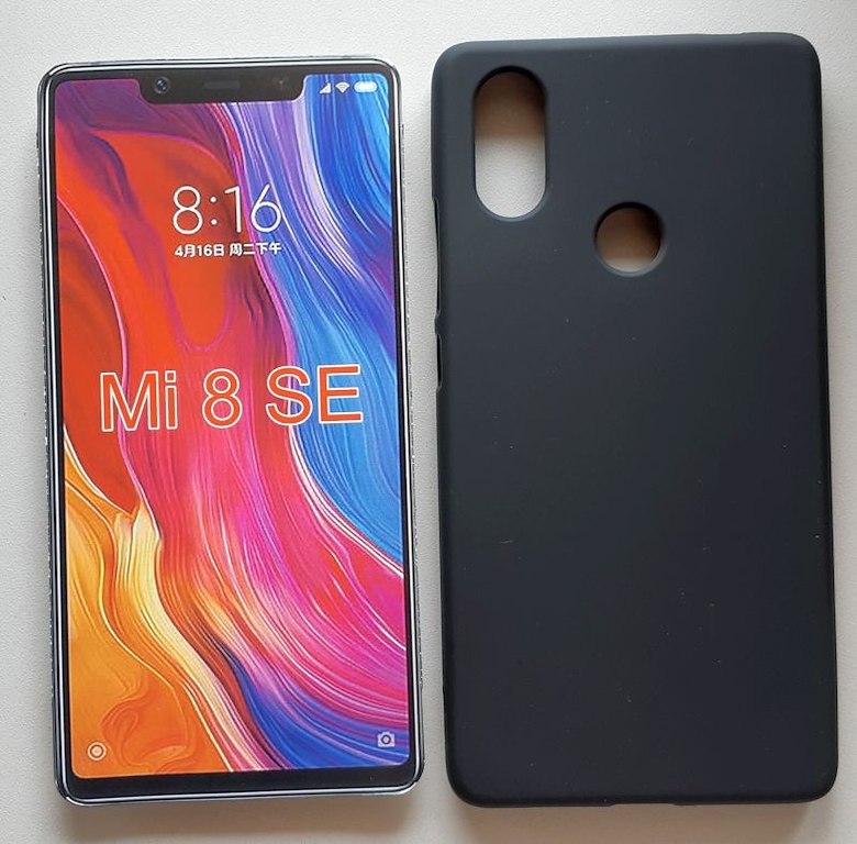 TPU maska PUDDING Xiaomi Mi 8SE 2018 (5.88"), crna