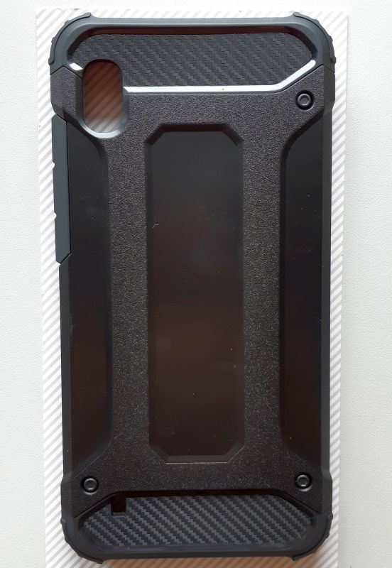 TPU MASKA DEFENDER ZA SAMSUNG GALAXY A10 2019 (6.2") CRNA