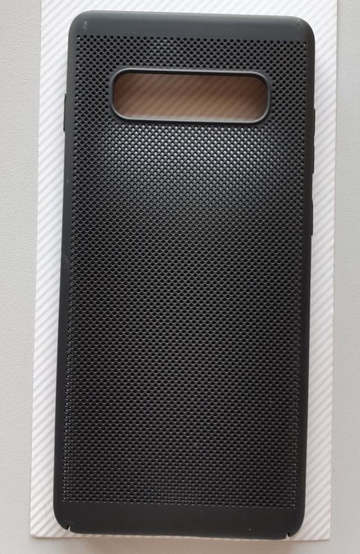 TPU maska BREATH za Samsung SM-G975F, Galaxy S10 Plus 2019 (6.4"), crna