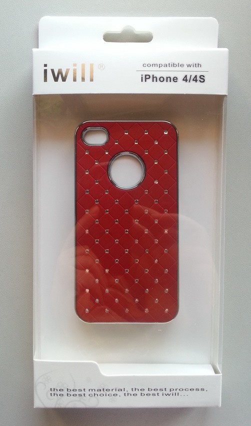 maska s cirkonima za iPhone 4, iPhone 4S DIP486