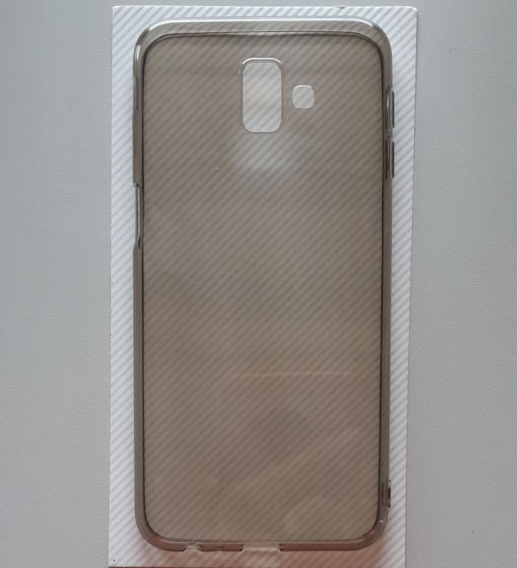 TPU 0.3 MM ULTRA TANKA MASKA ZA GALAXY J6 PLUS 2018 SM-J610F (6.0"), SMOKE