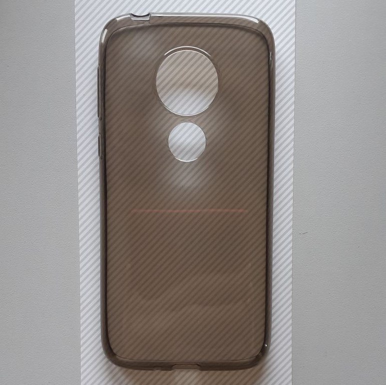 TPU 0.3mm ultra tanka maska za Motorola Moto E5 Play 2018 (5.2"), SMOKE