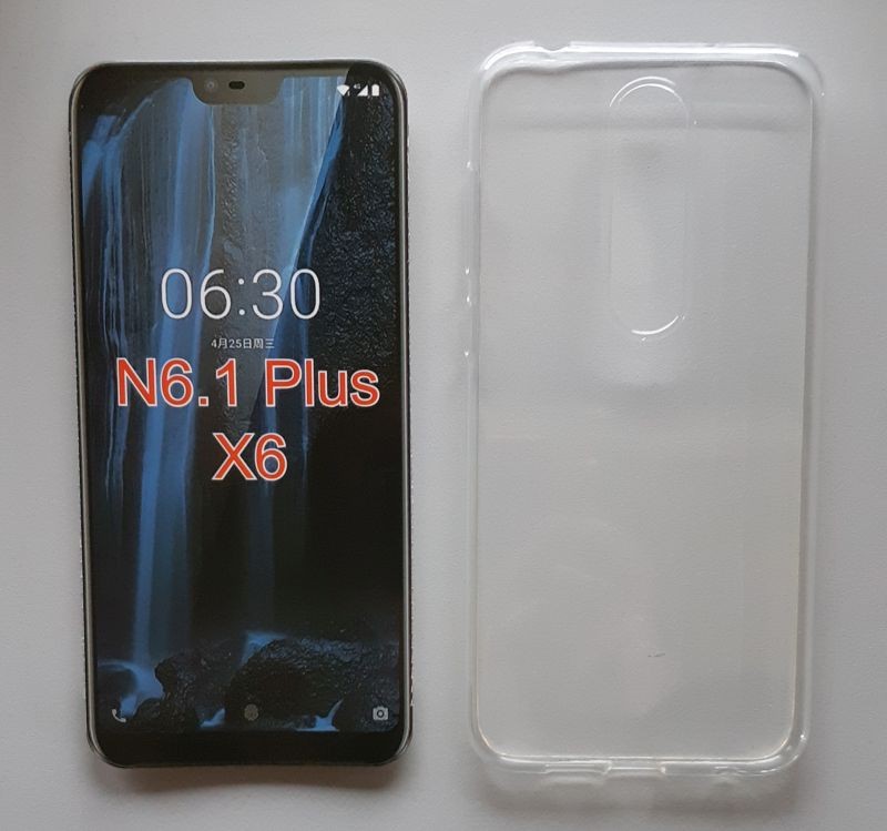 TPU 0.3MM ULTRA TANKA MASKA ZA NOKIA 6.1PLUS 2018, NOKIA X6 (5.8") PROVIDNA