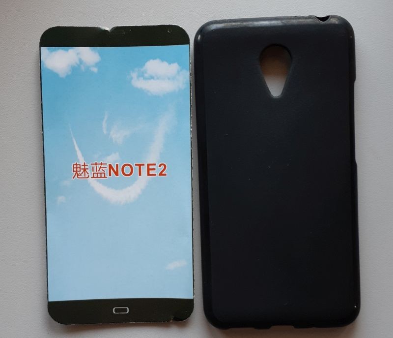 TPU Pudding maska za MEIZU M2 NOTE (5.5") 2015, crna