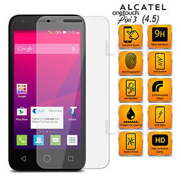 Zaštitno Kaljeno staklo Tempered Glas za Alcatel Pixi 3 4.5" 2015, OT-4027