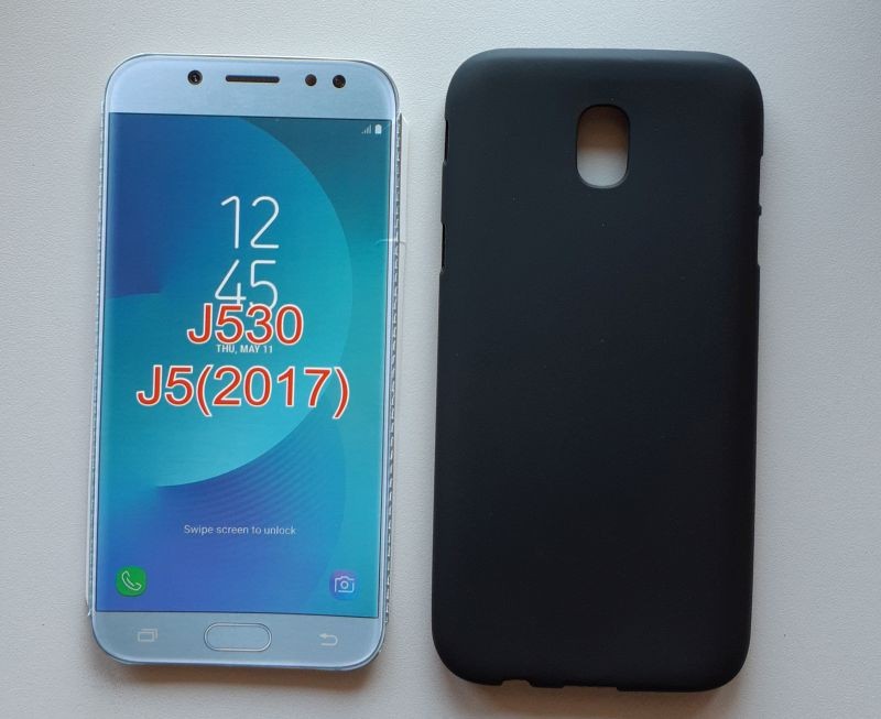 TPU PUDDING maska za Samsung Galaxy J5 2017 J530, J5 Pro, crna
