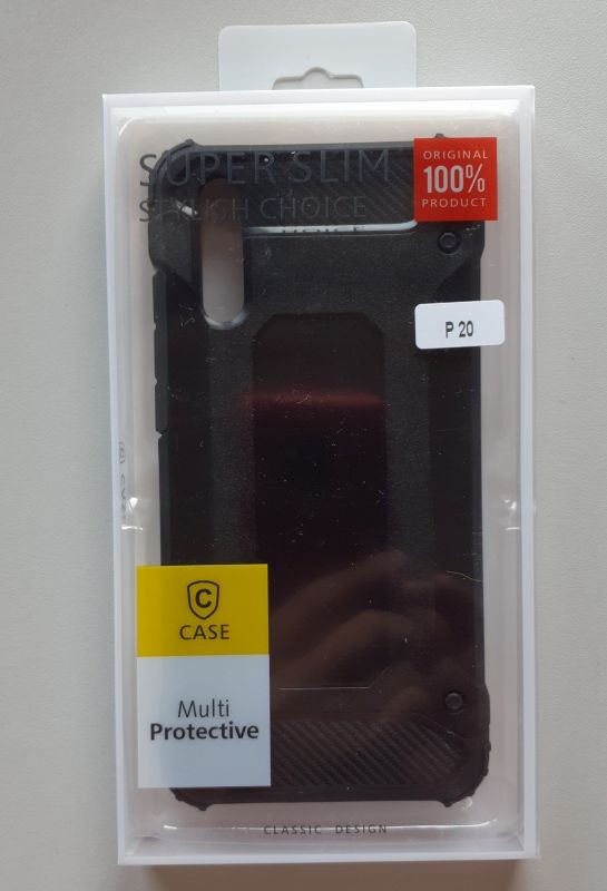 TPU maska DEFENDER za Huawei P20 2018, EML-L09 (5.8") crna