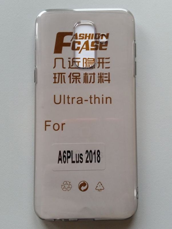 TPU ultra tanka maska 0,3MM za SM-A605F, GALAXY A6 PLUS 2018, SMOKE