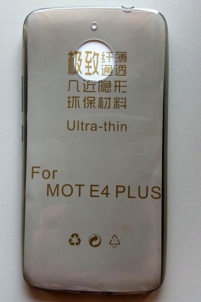 TPU 0,3MM maska za Motorola MOTO E4 PLUS, dim providna