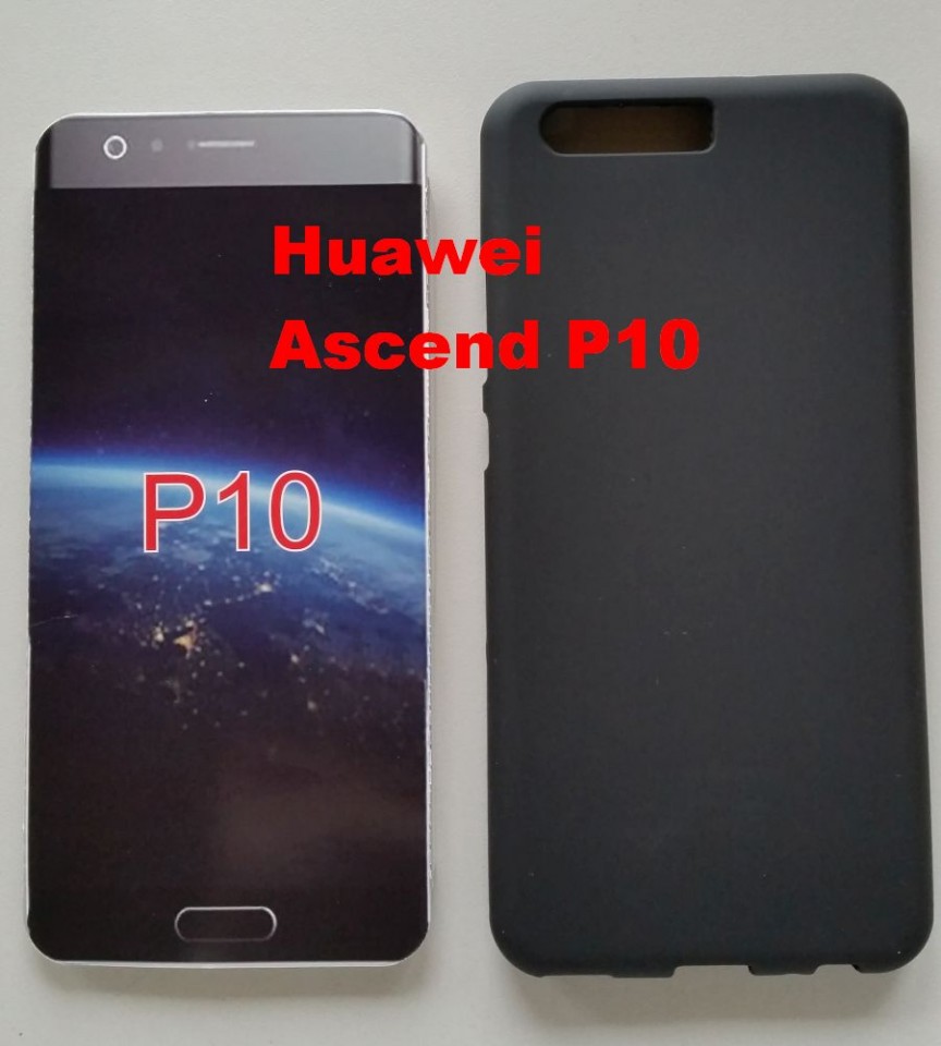 Silikonska maska Pudding leđa Huawei Ascend P10 crna