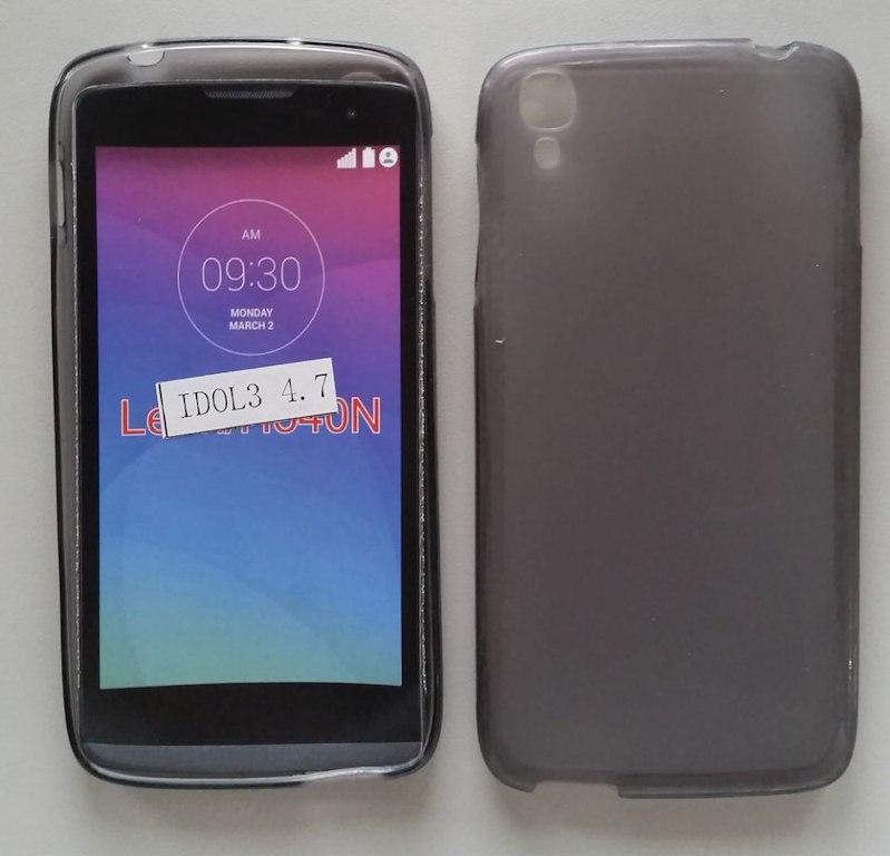 TPU PUDDING maska za Alcatel OT-6039, Idol 3 ekran 4,7inč