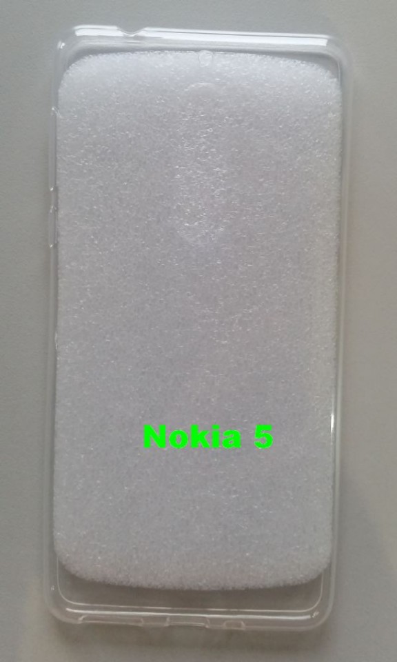 Silikonska maska 0.3mm ultra tanka Nokia 5 2017 (5.2") providna