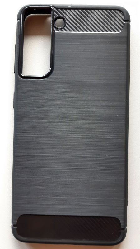 TPU maska BRUSHED za SAMSUNG SM-G991F, Galaxy S21 2021 (6.2") crna