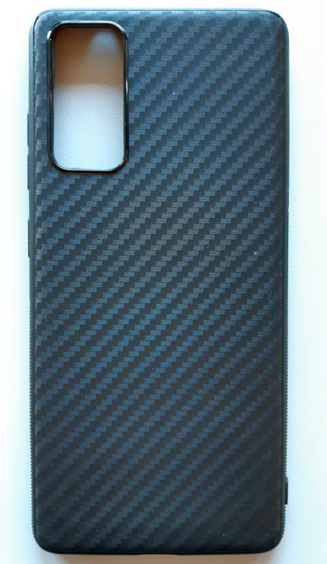 TPU maska Carbon 0.3mm za SM-G780F, Galaxy S20 FE 2020 (6.5") crna