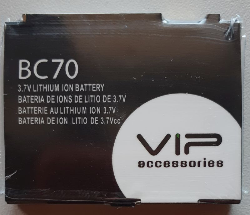 Baterija BC70 za Motorola E6, E6E, Z8, Z9, Z10, A3300, A1800, V750