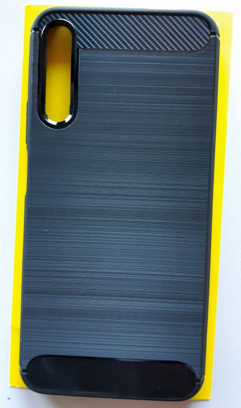 TPU maska BRUSHED za Huawei P Smart Z 2019, Honor 9X, Y9 Prime 2019 (6.59") crna