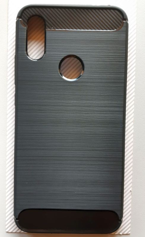 TPU maska BRUSHED za Xiaomi REDMI 7 2019 (6.26"), crna