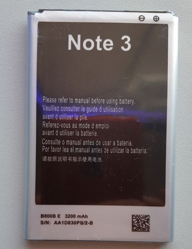 Baterija B800BE za Samsung Galaxy SM-N9000, Galaxy Note 3, Galaxy Note III