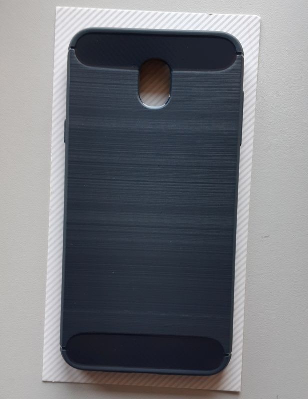 TPU BRUSHED maska za Samsung SM-J737, Galaxy J7 2018, tamno plava