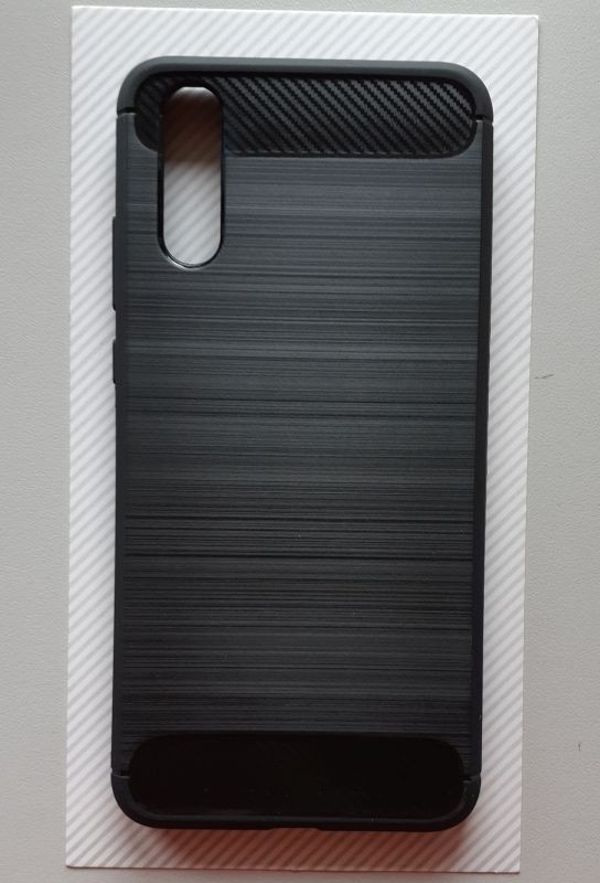 TPU BRUSHED maska za Huawei P20 2018, EML-L09 (5.8") crna