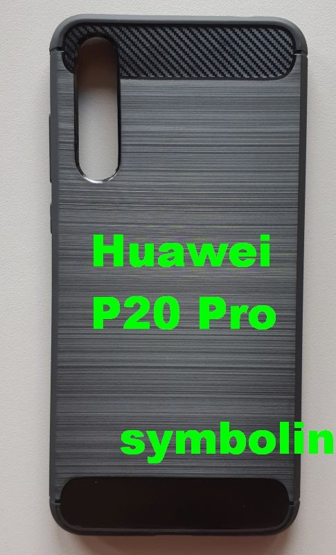 TPU Brushed za Huawei P20 Plus, P20 Pro crna