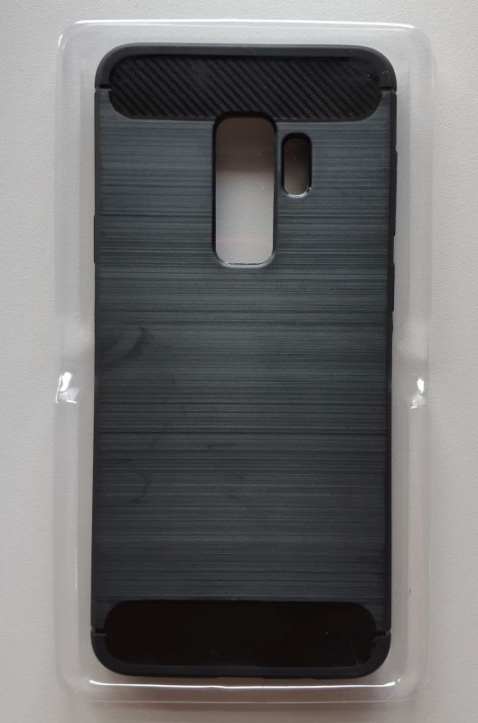 TPU maska BRUSHED za SM-G965F GALAXY S9 PLUS black