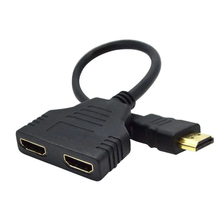 Pasivni HDMI razdelnik HDMI spliter 1 na 2, Gembird DSP-2PH4-04, 20 cm