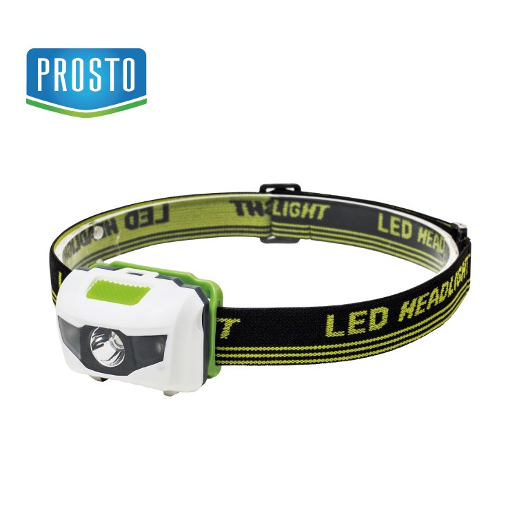 LED naglavna lampa 3W 1+ 2 LED Prosto NL5306 (svetlo 80l)