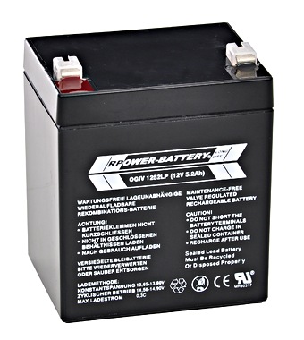 Baterija RPower OGiV, 10-12 god. 12V/5,2Ah