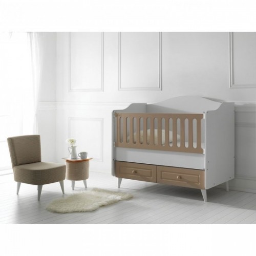 Krevetac Za Bebe Siena 120X60 cm Krem