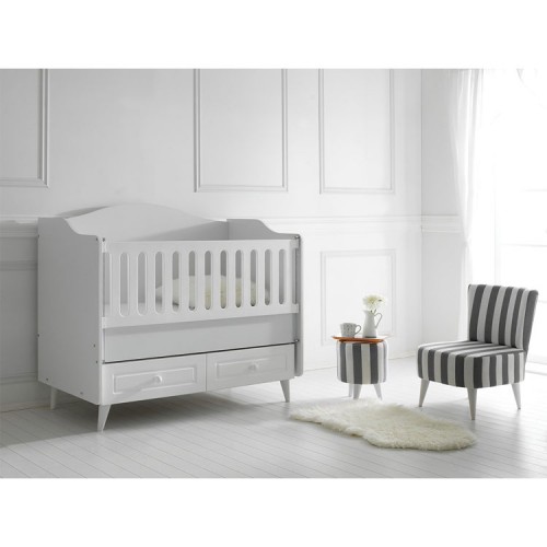 Krevetac Za Bebe Siena 120X60 cm Beli