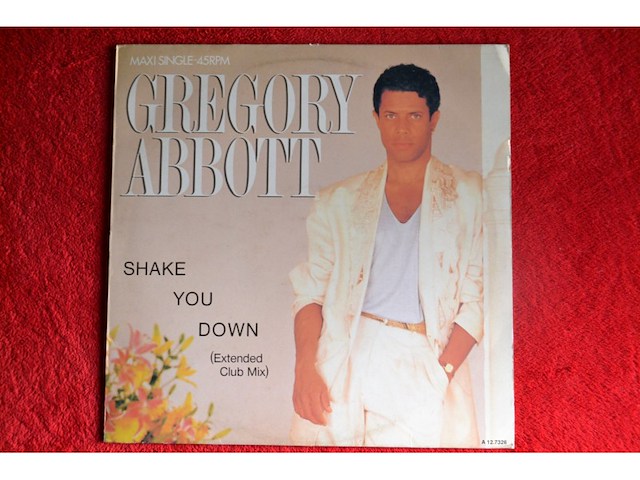 Gregory Abbott ‎– Shake You Down  - maxi single 12``