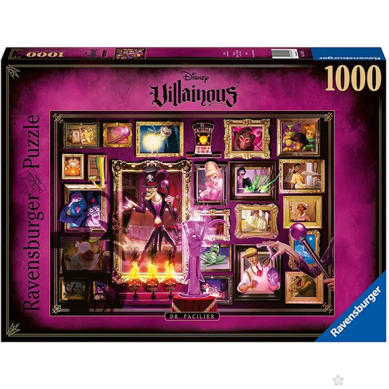 Ravensburger puzzle Villainous - Dr. Facilier RA16523